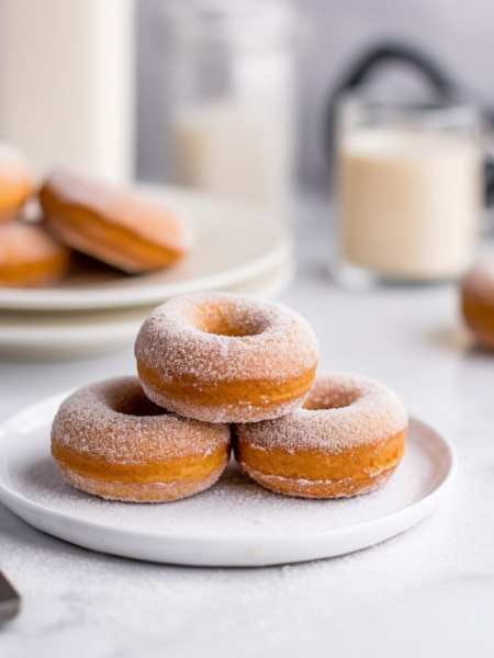 Baked Sweet Potato Doughnuts - Silver Fork Gluten Free
