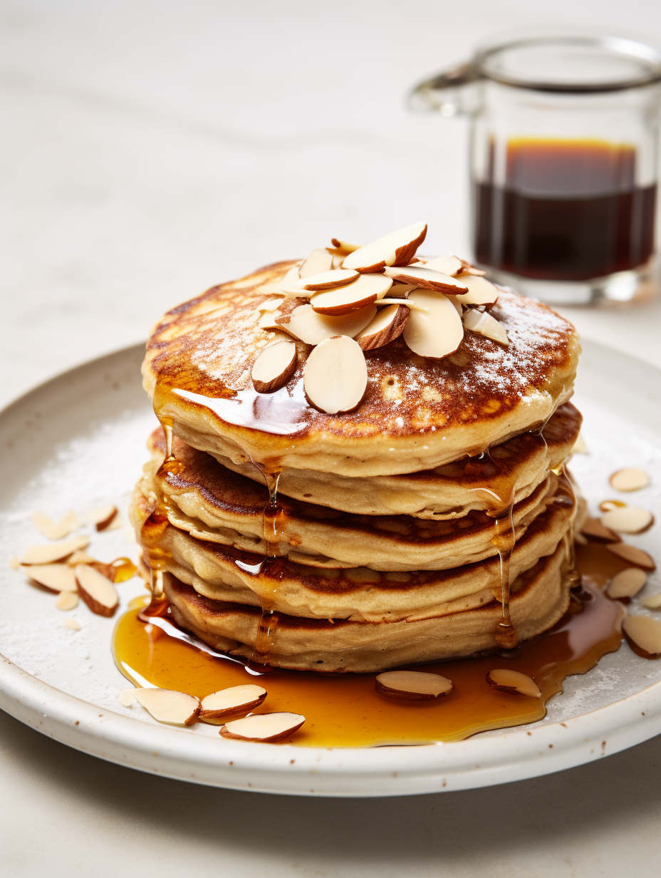 Almond Pancakes with Spiced Almond Butter - Silver Fork Gluten Free