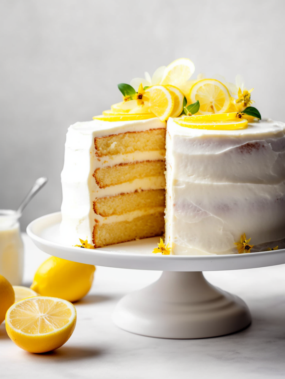 Gluten-Free Lemon Cake with Lemon Frosting: A Zesty Delight - Silver ...