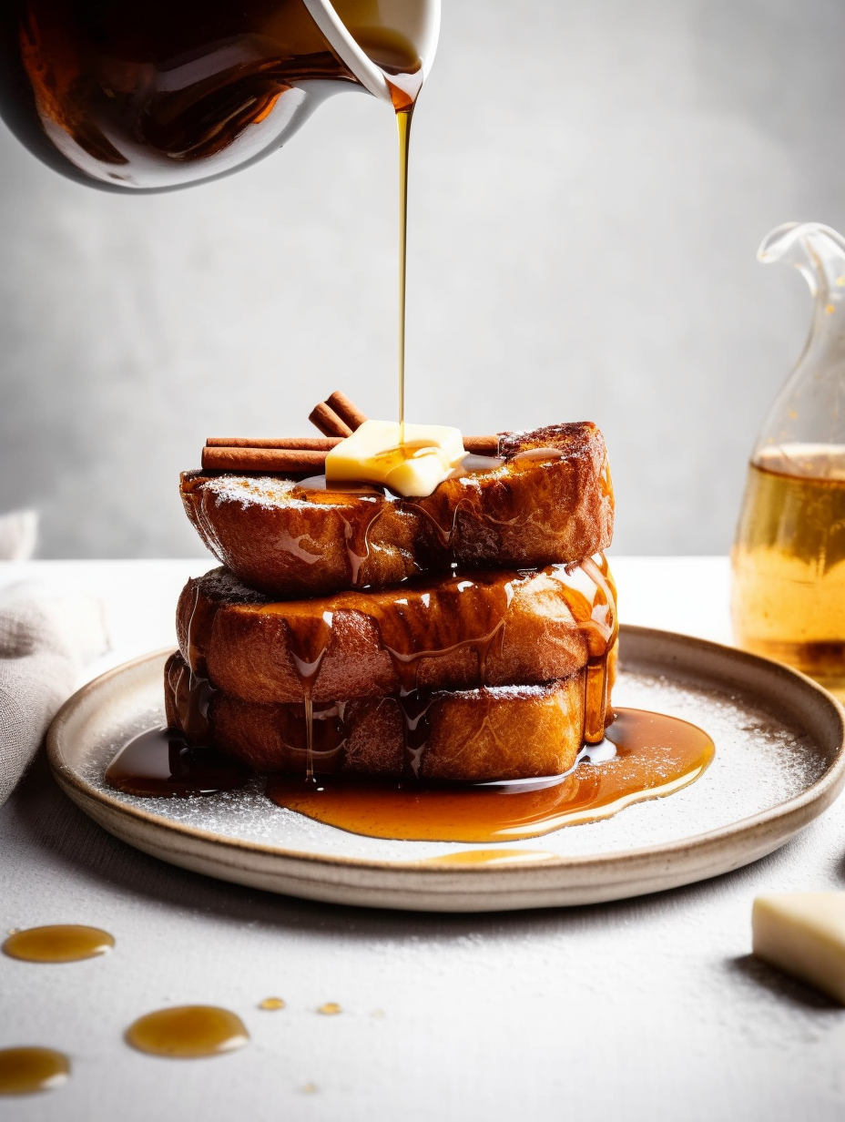 Pumpkin Spice French Toast with Apple-Cider Infused Maple Syrup ...