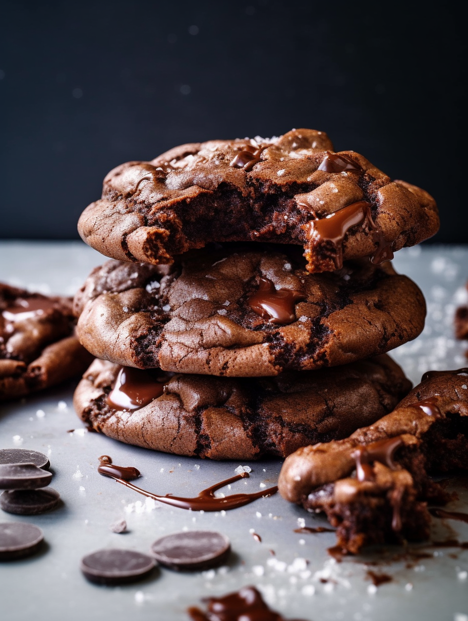 Double Dark Chocolate Cookies - Silver Fork Gluten Free