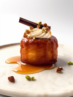 Nutty Honey Rum Baba - Silver Fork Gluten Free