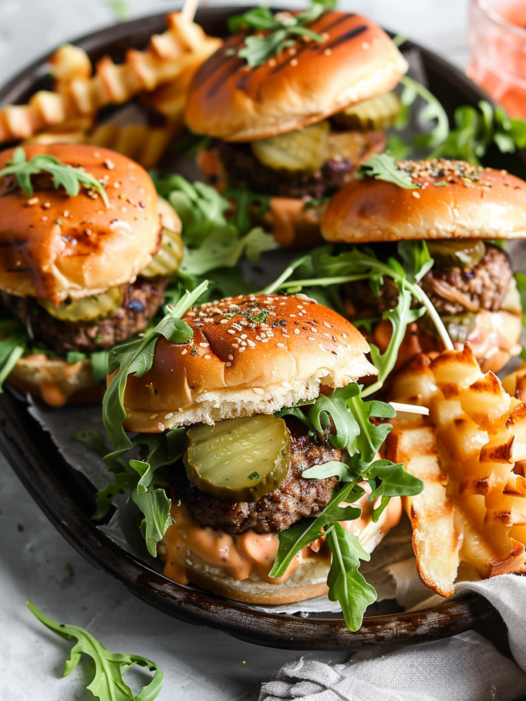 Gluten-Free Beef Sliders with Sun-Dried Tomato Aioli - Silver Fork ...
