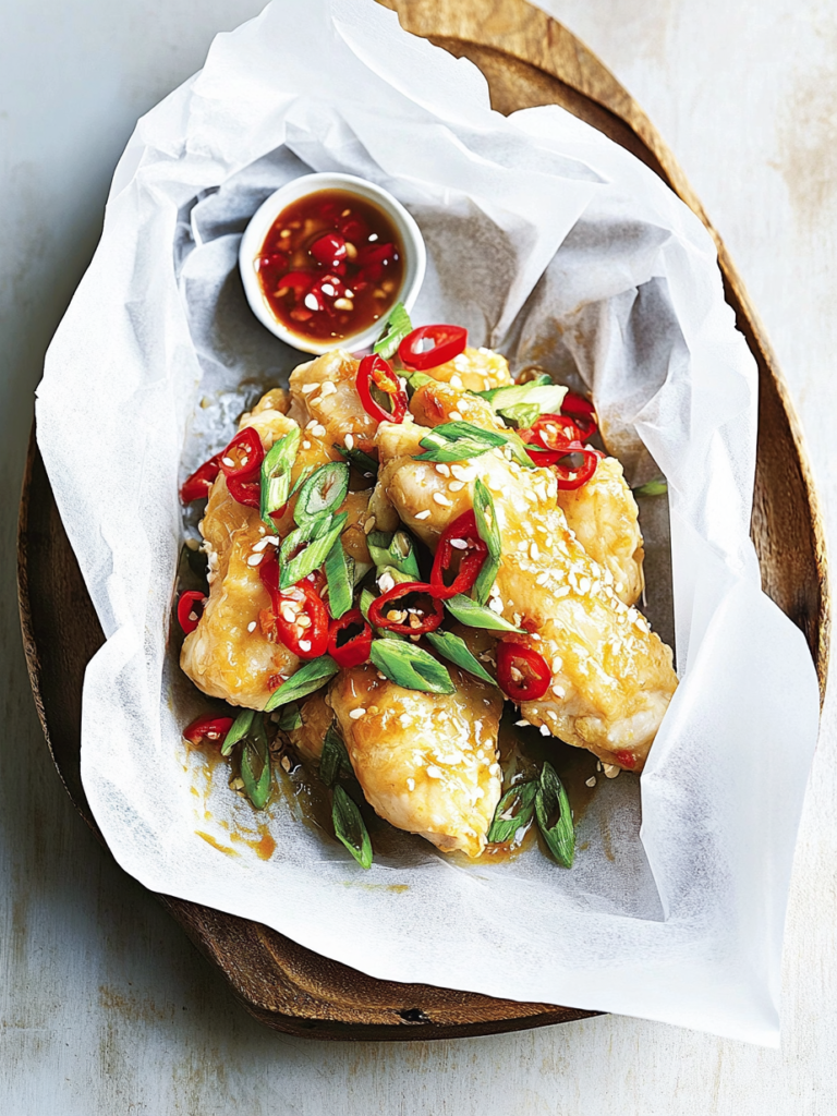 Gluten-Free Paper Bag Garlic Ginger Chicken - Silver Fork Gluten Free